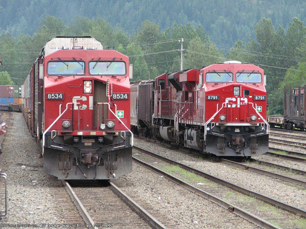 CP 8534 at Revelstoke
